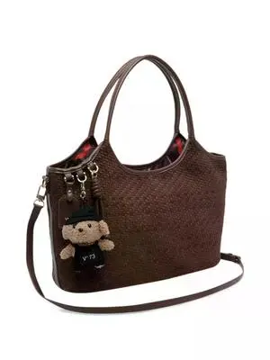V°73 Zelda Woven Tote Bag - Brown