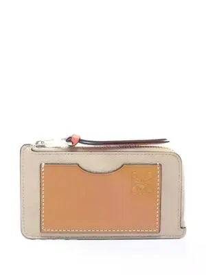 Loewe 2010s Anagram Card Holder - Neutrals