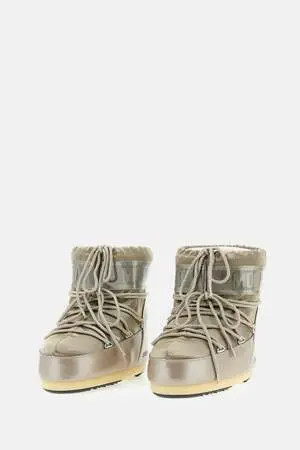 Moon Boot Stivali Da Neve Bassi Icon Low Glance In Raso