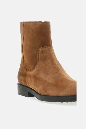 TOD'S Stivaletto In Pelle Scamosciata