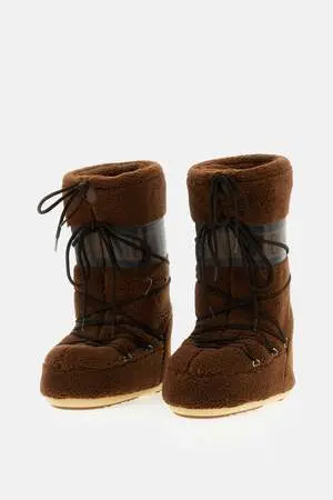 Moon Boot Stivali Da Neve Icon In Teddy