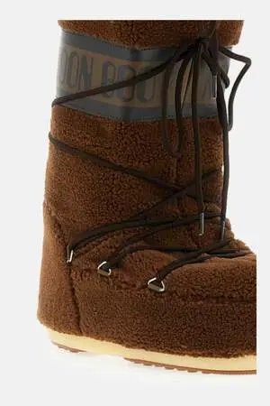 Moon Boot Stivali Da Neve Icon In Teddy