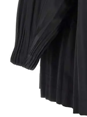 Issey Miyake A-line 'smooth Coat' Coat