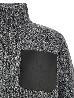 JW Anderson J.w.anderson 'leather Patch Pocket' Sweater