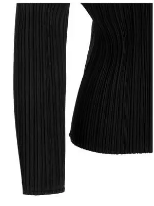 Issey Miyake Basics' Long Sleeve Top
