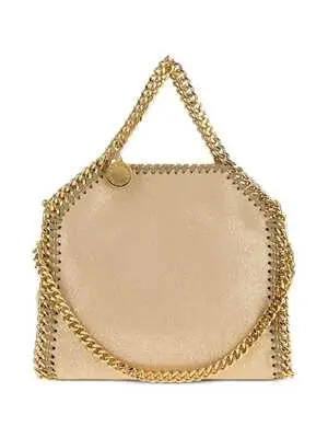 Stella McCartney Falabella Micro Tote Bag With Chain - Silver