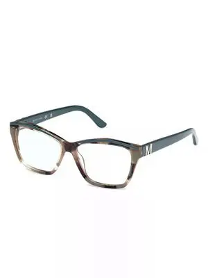 Guess Tortoiseshell-effect Glasses - Blue
