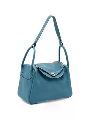 Hermès 2014 Medium Lindy Shoulder Bag - Blue