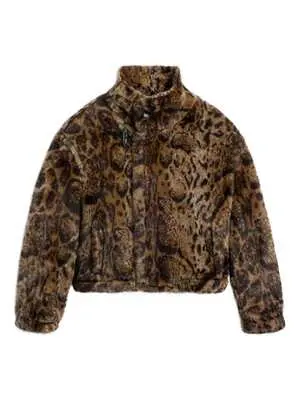 Jacquemus Le Fernando Faux Fur Jacket - Brown