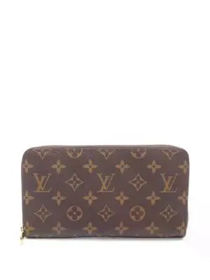 LOUIS VUITTON 2021 Zippy Monogram Canvas Wallet - Brown