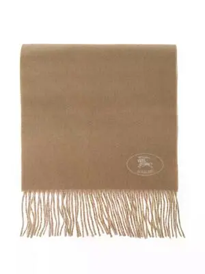 Burberry Knight Cashmere Scarf - Neutrals