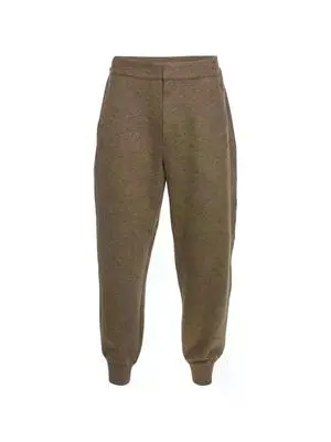 Loro Piana Knit Track Pants - Brown