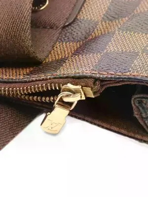 LOUIS VUITTON 2011 Hippopotamus Damier Ebene Tote Bag