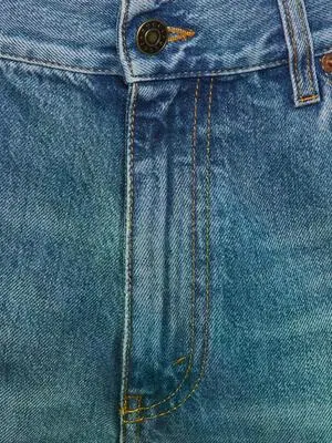 Gucci Washed Straight-leg Jeans - Blue