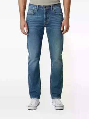Gucci Washed Straight-leg Jeans - Blue