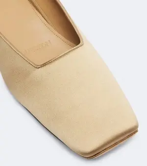 Calvin Klein Lana Satin Slingback Flats