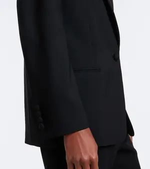 THE ROW Jona Wool Tuxedo Jacket