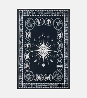 Dolce & Gabbana Zodiaco Silk And Wool Blanket