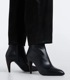 Isabel Marant Étoile Jany Low Leather Ankle Boots