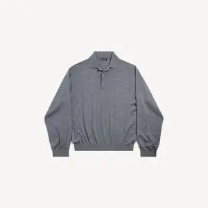 Balenciaga Poloneck Sweater - Grey