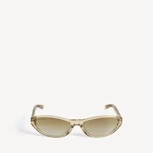 Balenciaga Neo Round Sunglasses - Beige