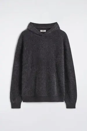 Cos Brushed Pure Cashmere Hoodie