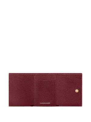 MAISON DE SABRE The Compact Leather Wallet - Pink