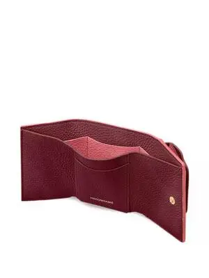 MAISON DE SABRE The Compact Leather Wallet - Pink