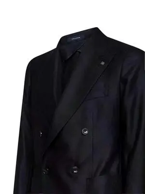 Tagliatore Montecarlo Double-breasted Peak-lapel Blazer