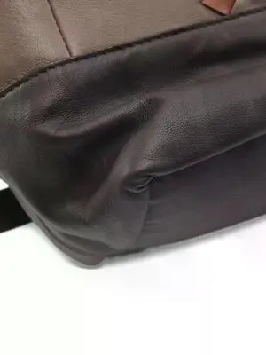 Bottega Veneta 2000s Intrecciato Leather Backpack