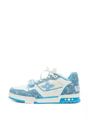 LOUIS VUITTON Trainer Touch-strap Sneakers - Blue