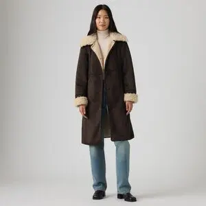 LEVI'S Faux Shearling Penny Lane Coat
