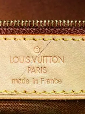 LOUIS VUITTON 2004 Large Luco Monogram Canvas Tote Bag