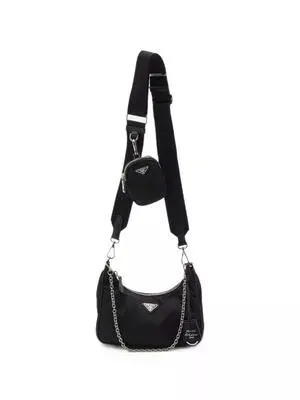 Prada Re-edition 2005 Shoulder Bag - Black