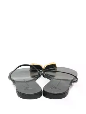GIUSEPPE ZANOTTI Embellished Toe-ring Sandals