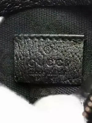 Gucci 2010s Gg Canvas Belt Bag - Black
