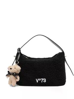 V°73 Isabella Teddy Shoulder Bag - Black