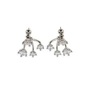 PANCONESI Constellation Cluster Earrings - Silver