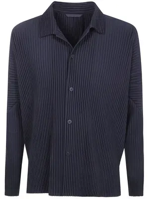 Issey Miyake Long-sleeve Shirt "monthly Colors: October - Black