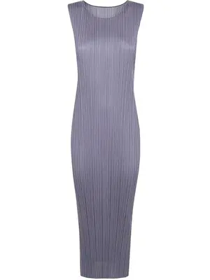 PLEATS PLEASE Dress "basics - Gray