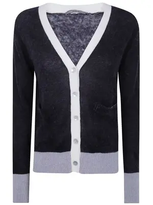 IN BED WITH YOU V-neck Cardigan V Neck Cardigan - Multi