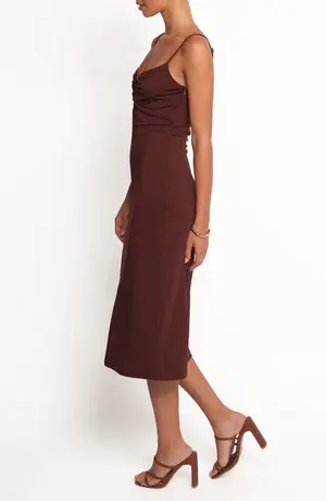 PETAL & PUP Ashy Sleeveless Midi Dress