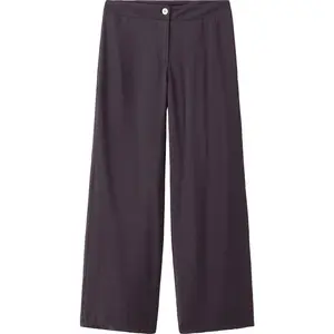 Mango Straight Leg Pants - Brown