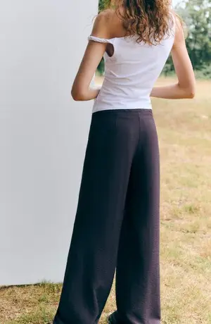 Mango Straight Leg Pants