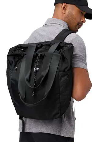 FABLETICS The Convertible Backpack - Black