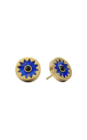 House Of Harlow 1960 14k Gold Plated Sterling Silver Sunburst Stud Earrings