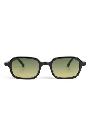 COSSINO Avery 48mm Rectangle Acetate Sunglasses - Green