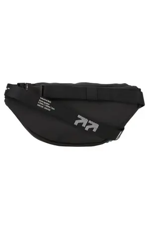 Off-White Rubberized Faux Leather Crossbody Bumbag