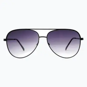 JAXY EYEWEAR Highway Aviator Sunglasses Black