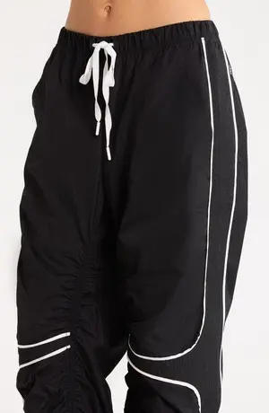 Free People Track Star Performance Barrel Leg Drawstring Pants